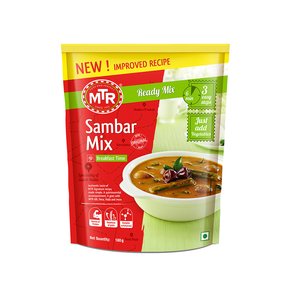 Buy MTR Sambar Mix 180g - Instant & Ready to Eat Sambar Mix